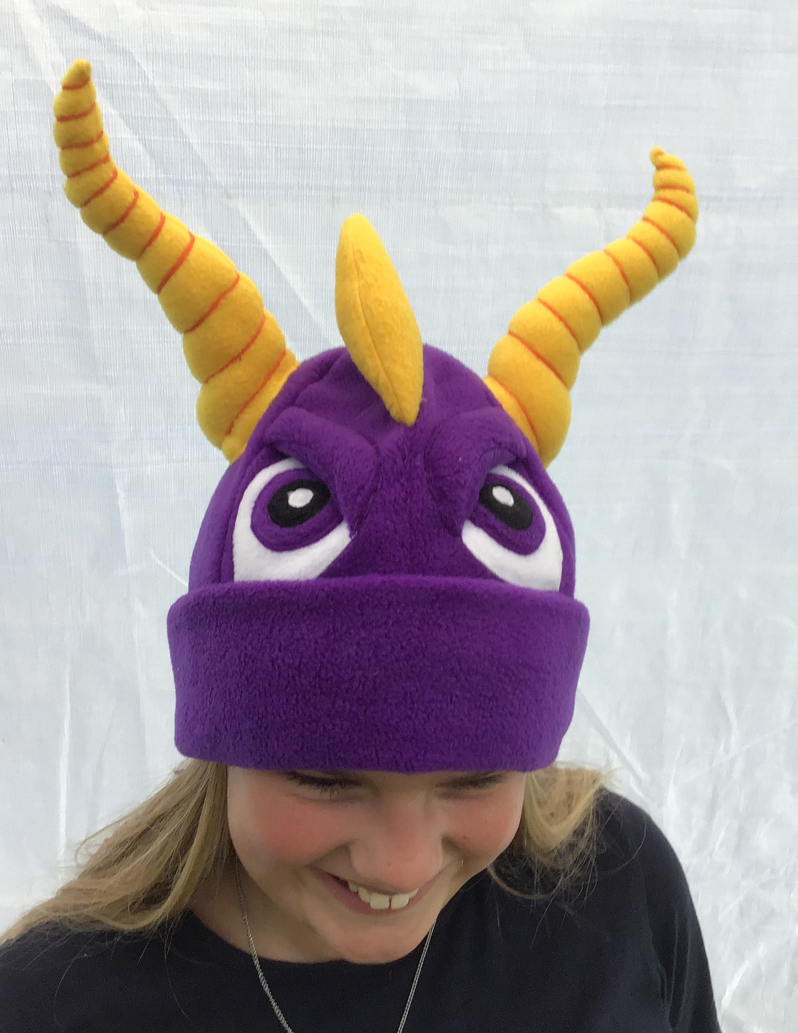Spyro Dragon Beanie/dragon Hat/spyro Cosplay/spyro/spyro - Etsy UK