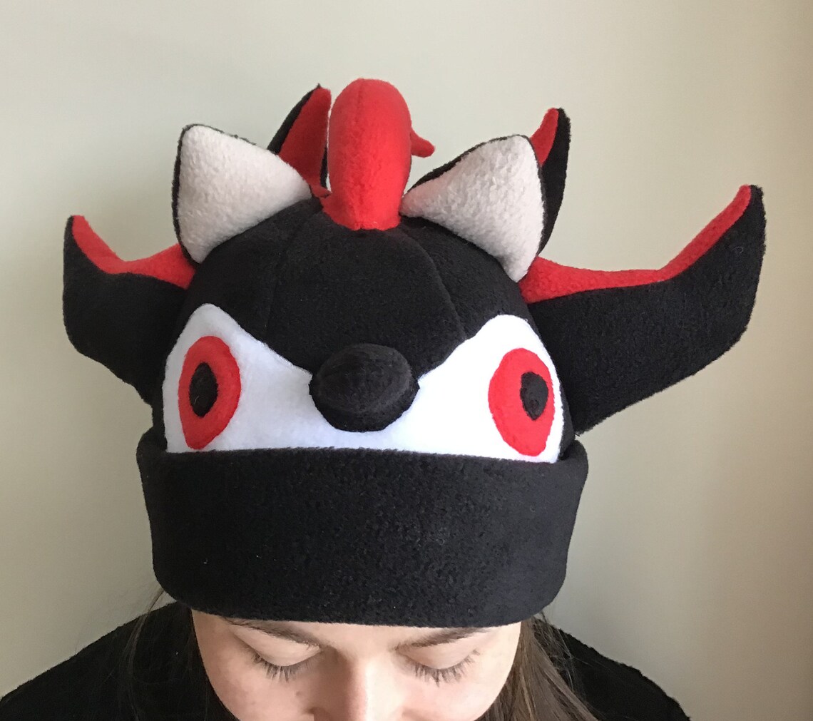 Shadow Sonic Beanie/sonic the Hedgehog Beanie/sonic Shadow | Etsy UK