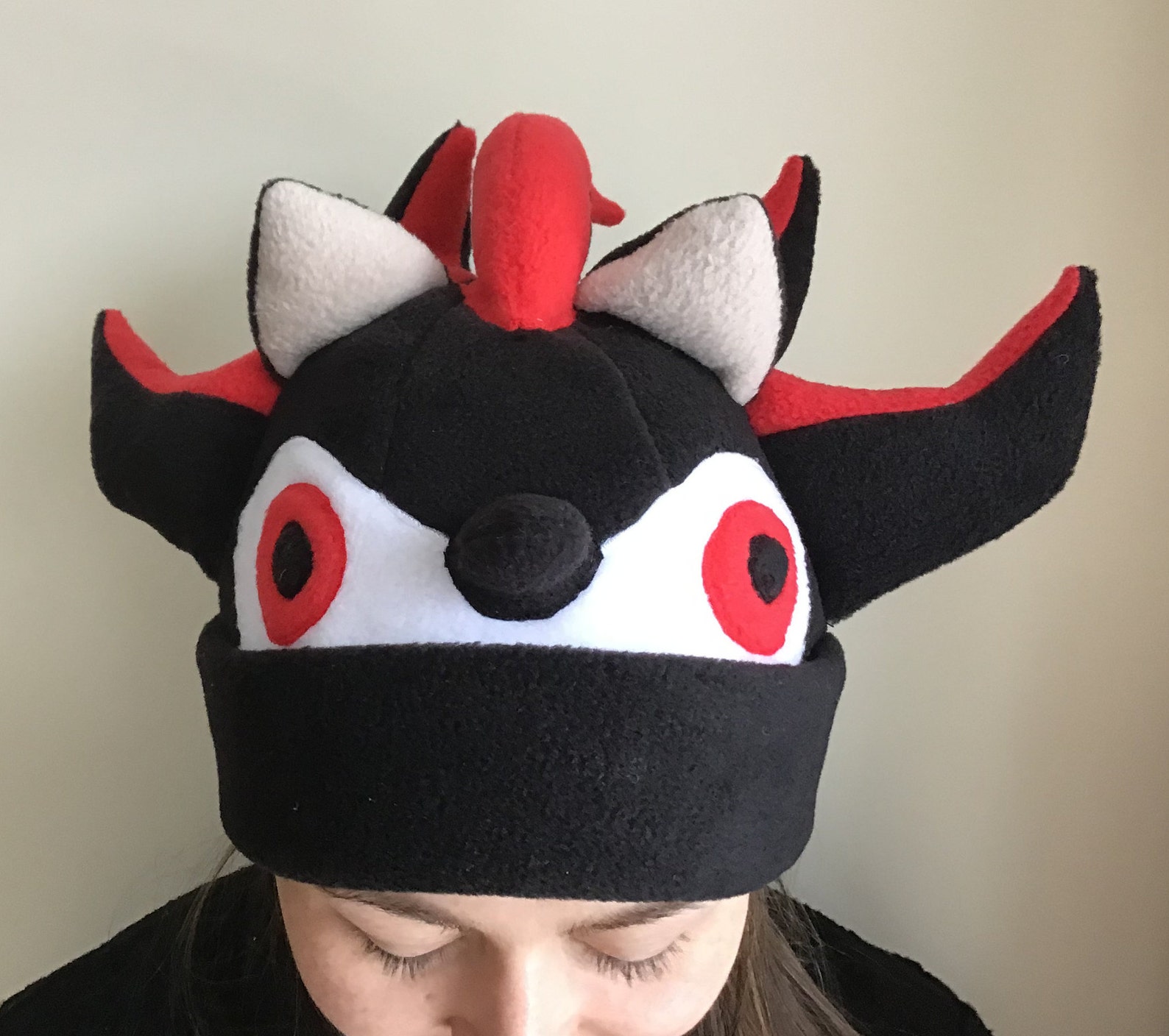 Shadow Sonic Beanie/sonic the Hedgehog Beanie/sonic Shadow | Etsy UK