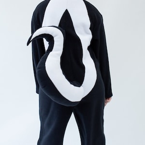 Skunk Onesie/adult Skunk Costume/ Skunk Cosplay/skunk Halloween Costume ...