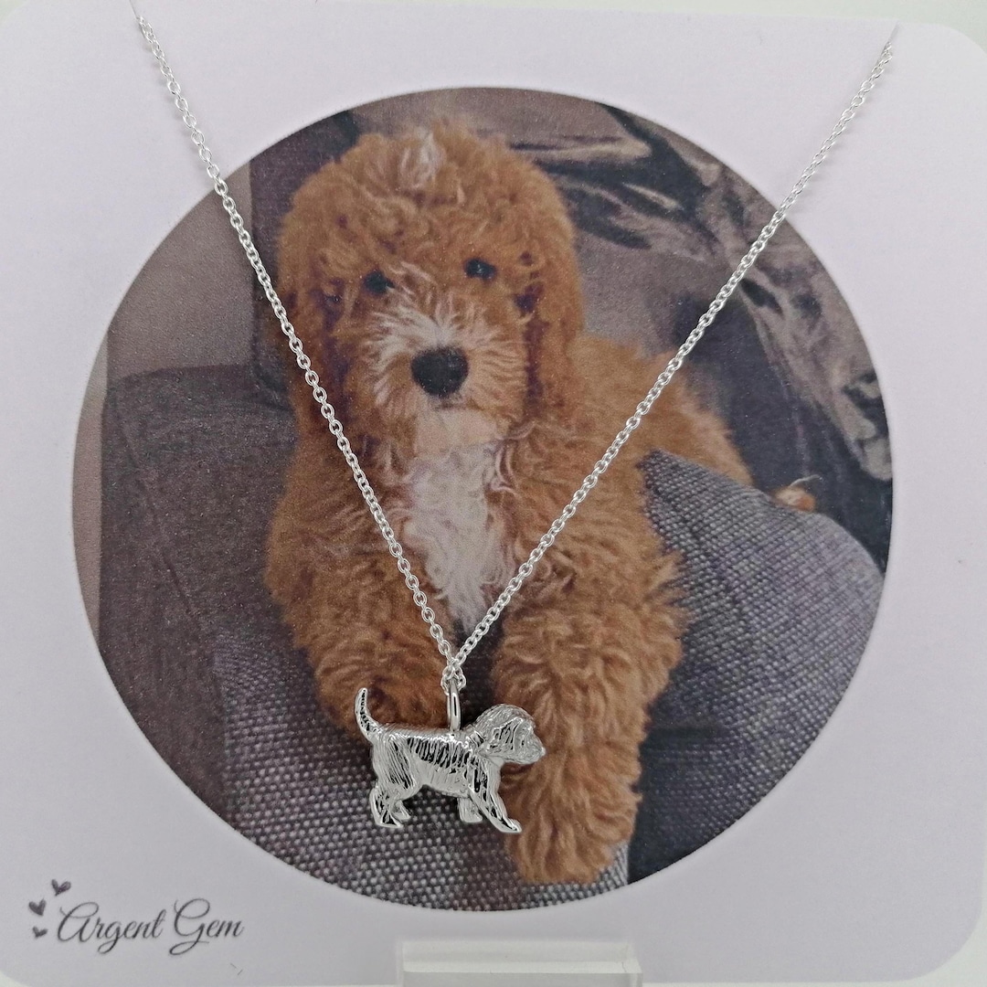 Cockapoo/cockerpoo Necklace pendant/chain Presented on a - Etsy