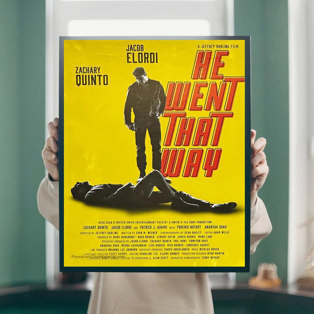 He Went That Way 2024 Movie Poster - Etsy