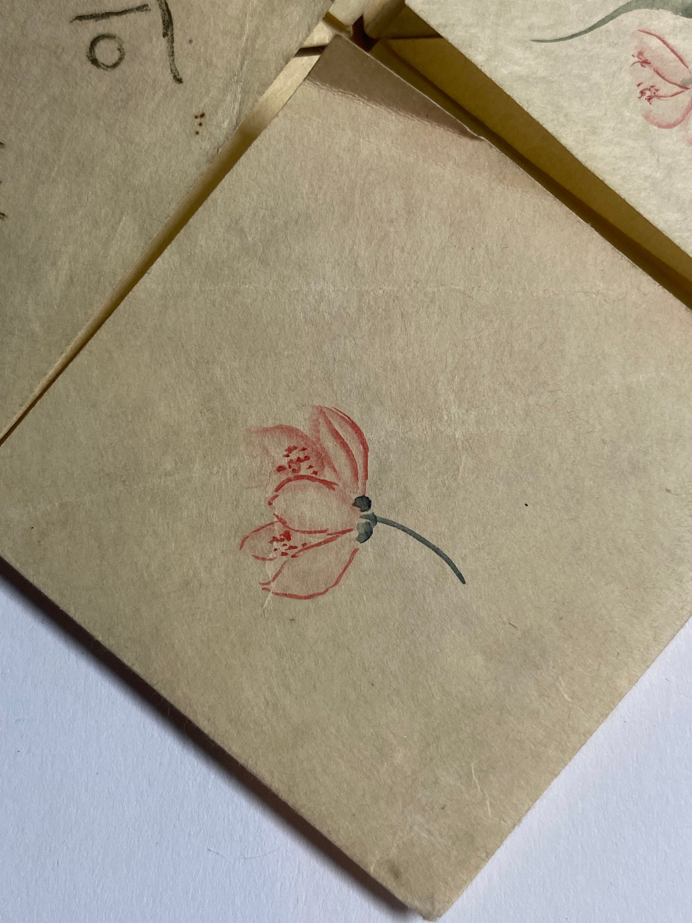 1890s 19th Century Original Victorian Valentine Handmade Handpainted ...