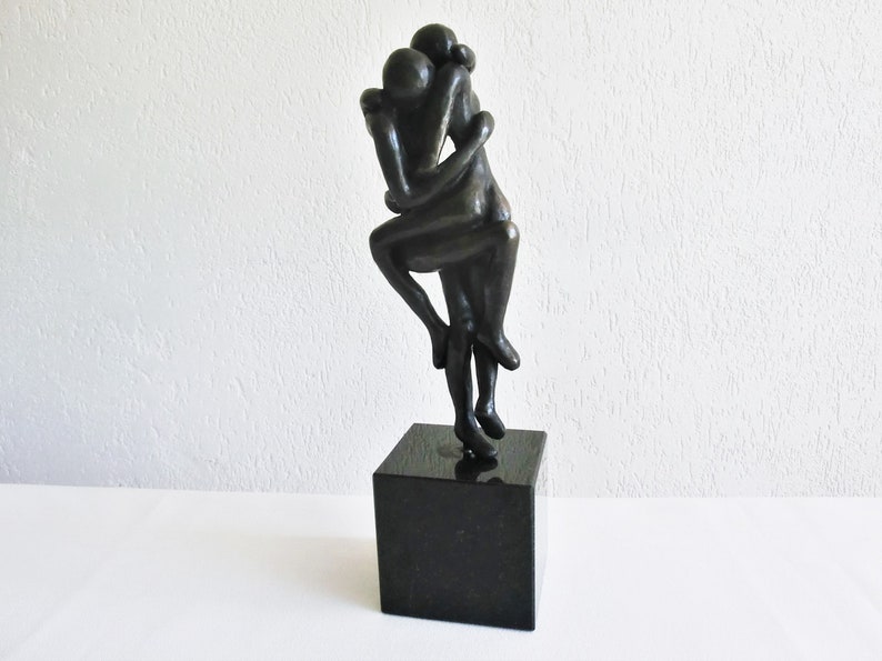 INTIMATE Bronze Sculpture/ Loving Figures/ Entwined Bodies/ Lying or ...