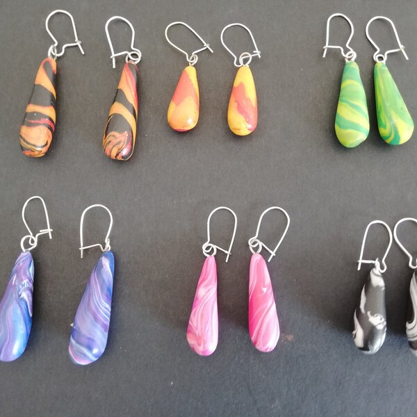 Fimo Earrings - Etsy