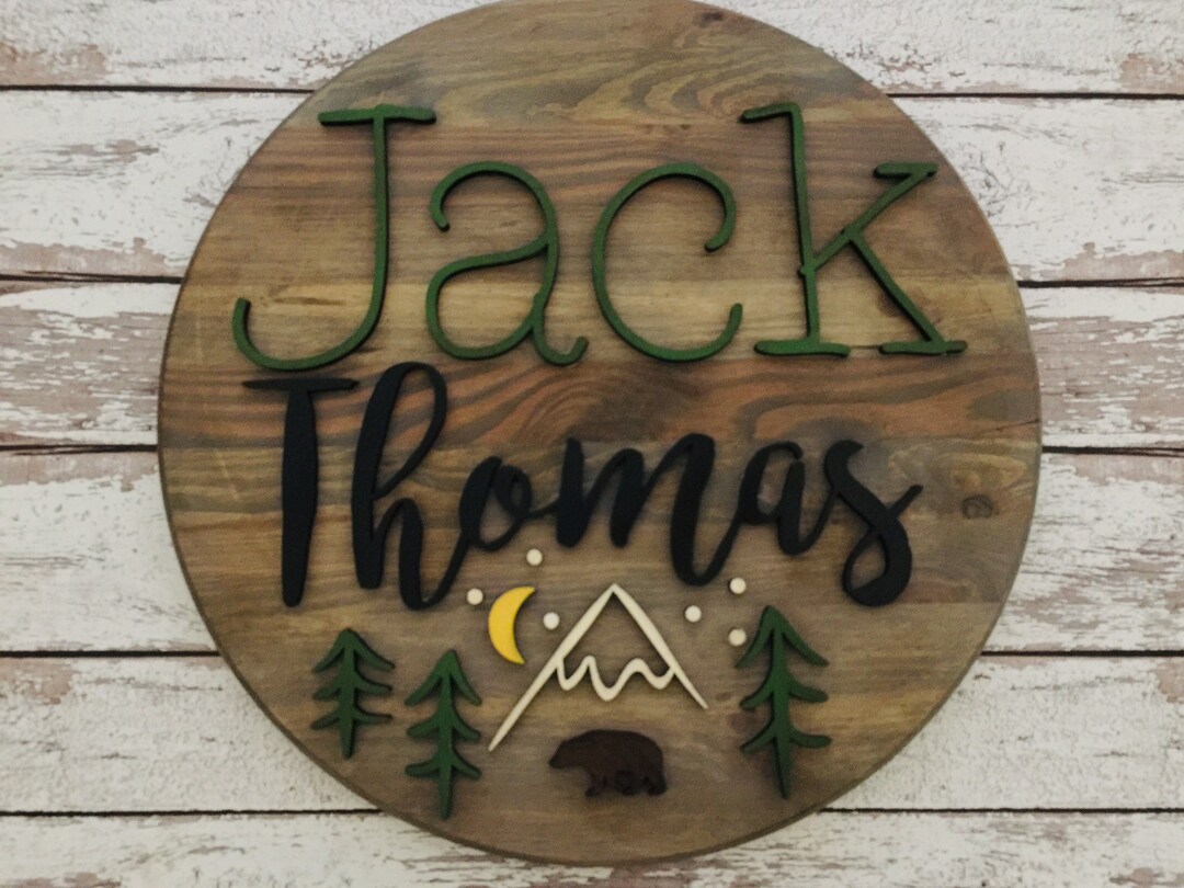 Nursery, Baby Boy Nursery, Baby Boy, Boy, Wooden Sign, Wooden Sign for ...