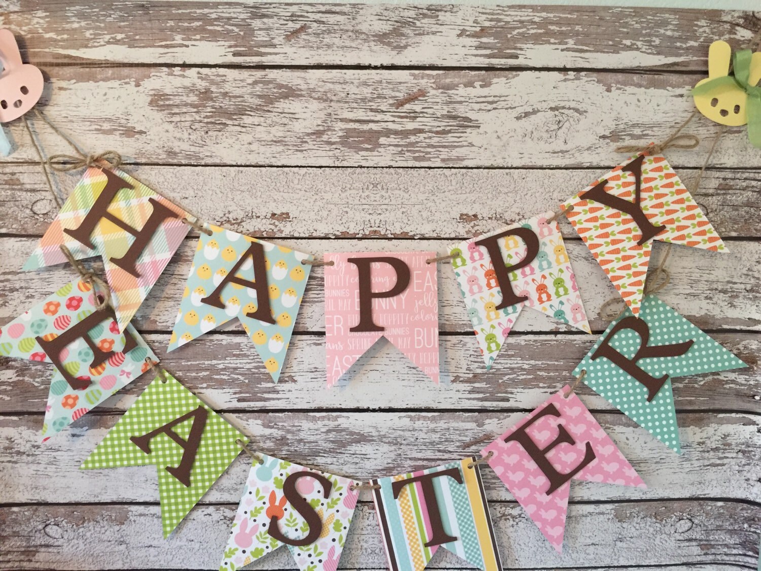 Happy Easter Happy Easter Banner Spring Spring Banner - Etsy