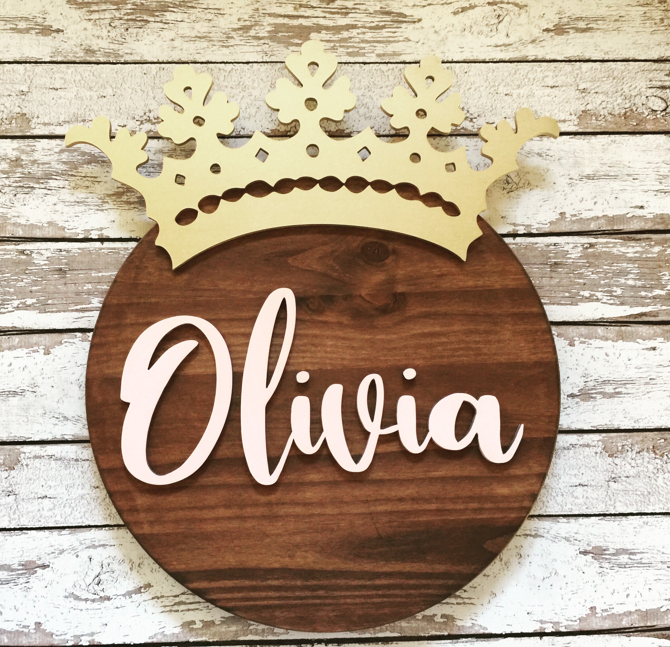 Princess Princess Decor Princess Sign Wooden Sign Wood | Etsy