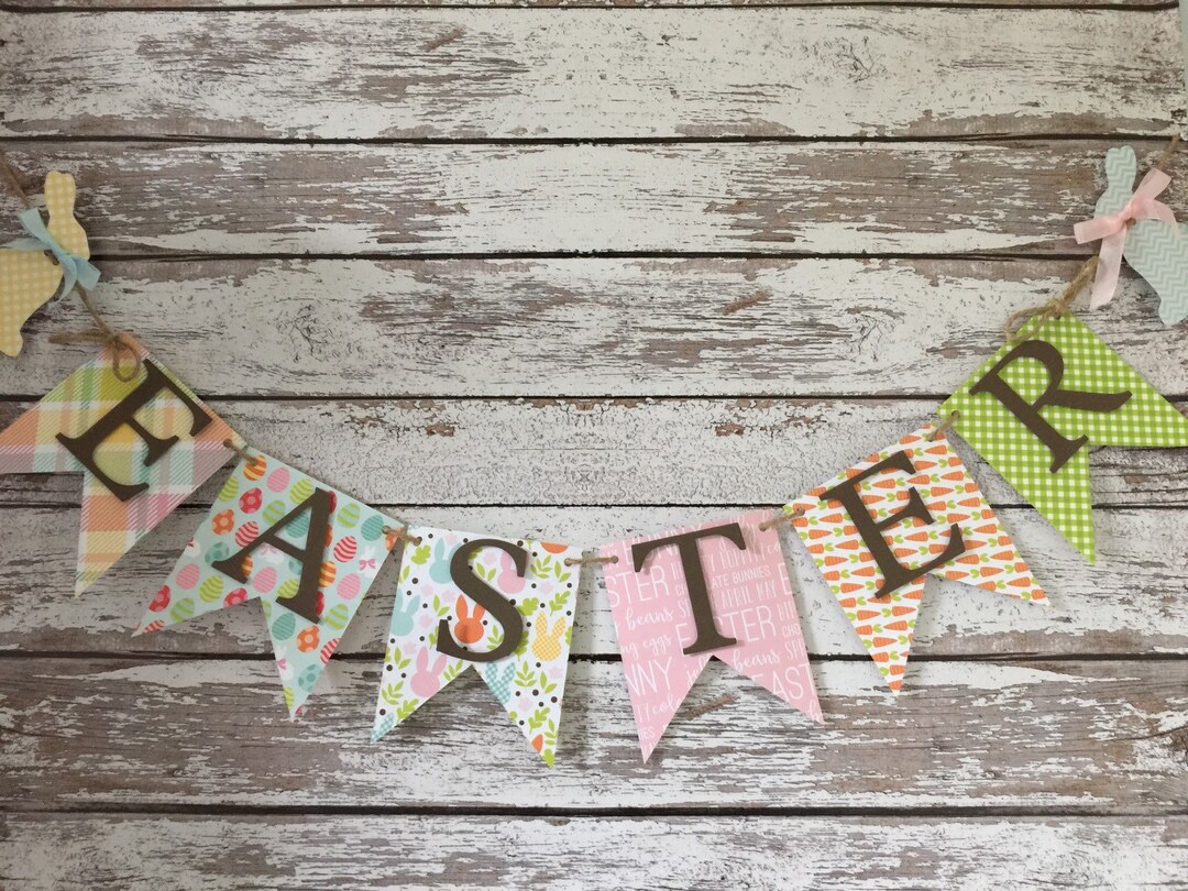 Easter Banner, Holiday Banner, Easter, Easter Decor, Easter Photo Prop ...