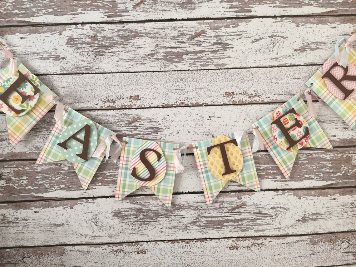 Easter Banner, Easter, Spring Banner, Spring, Banner, Photo Prop, Photo ...