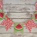 Watermelon Banner, Watermelon, Banner, Summer Banner, Summer, Garland ...