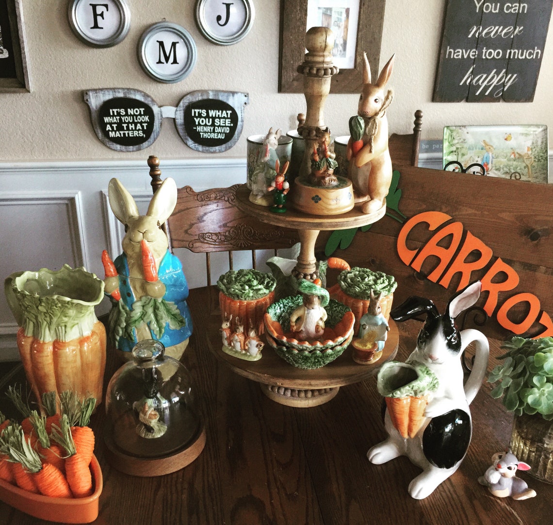 Carrot Carrot Sign Wooden Carrot Sign Easter Easter Sign | Etsy