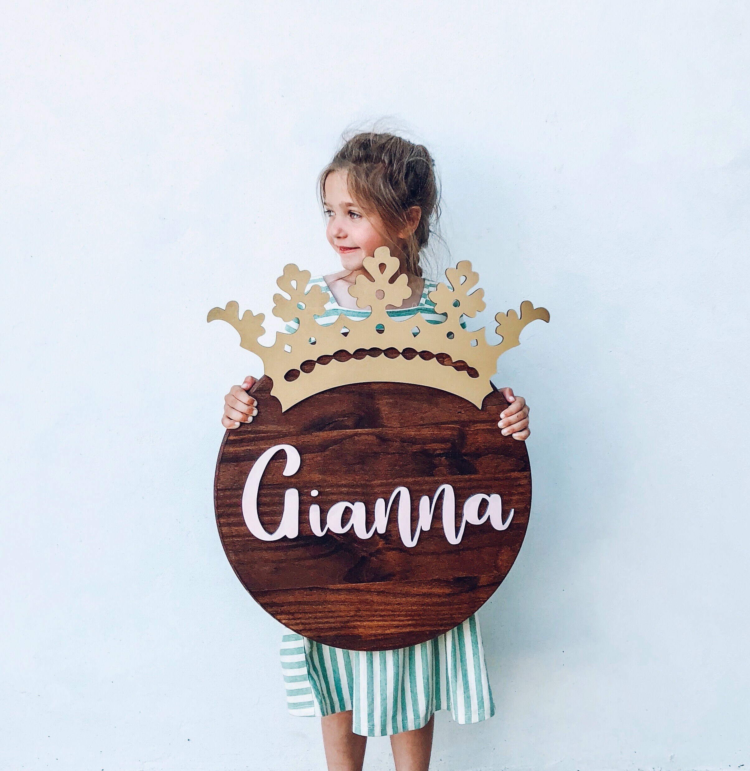 Princess Princess Decor Princess Sign Wooden Sign Wood | Etsy