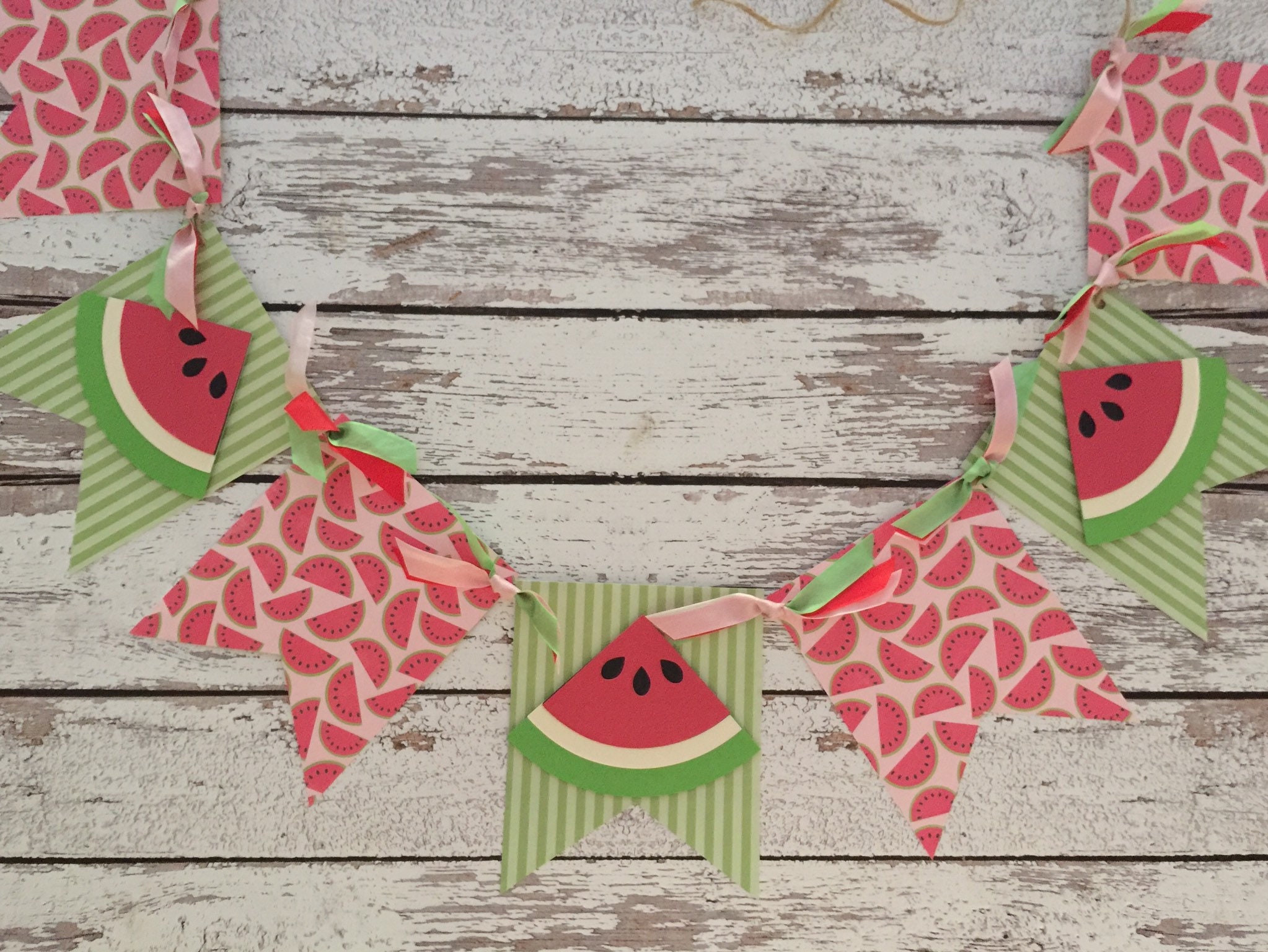 Watermelon Banner Watermelon Banner Summer Banner Summer | Etsy