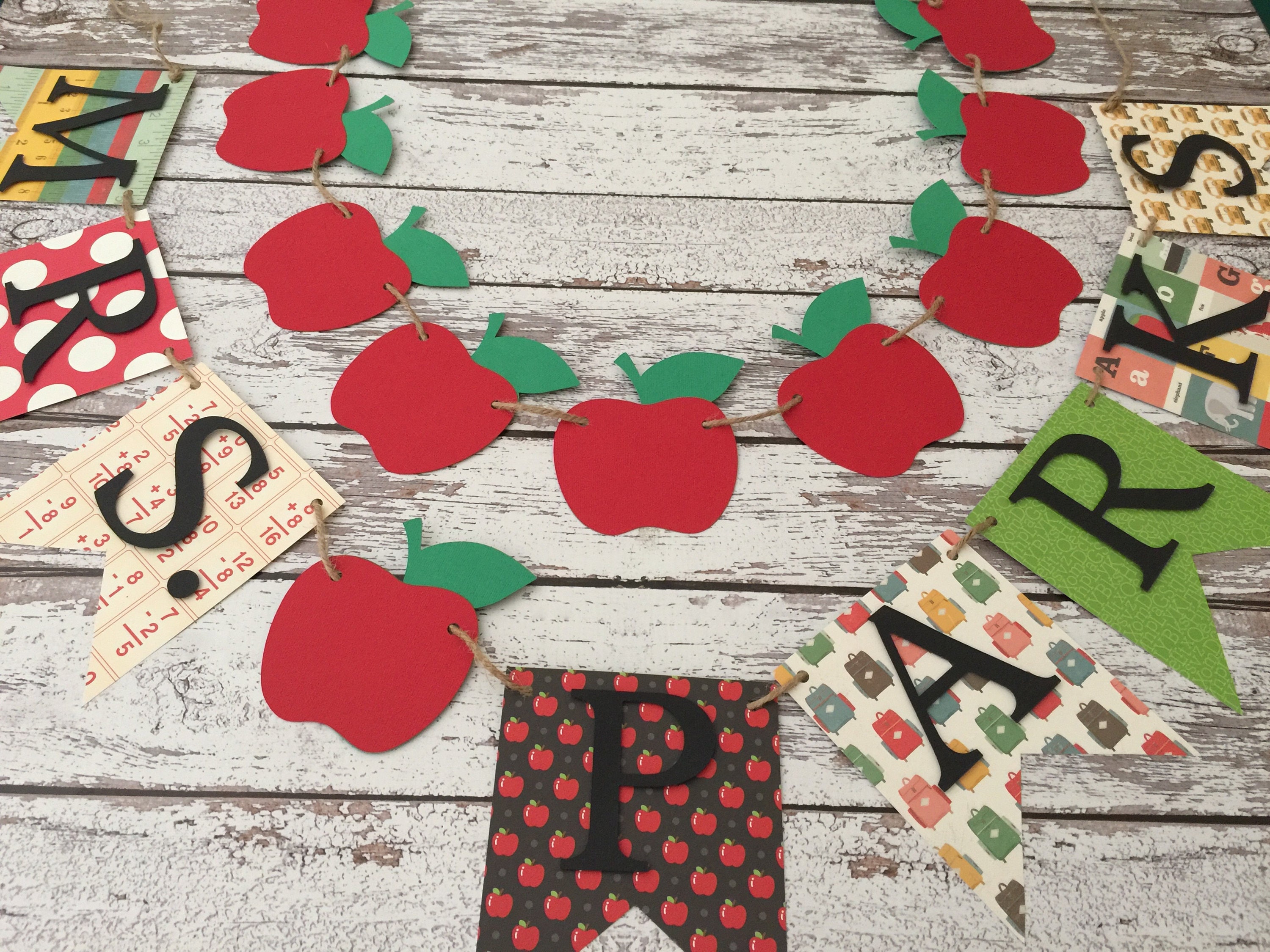 School, Teacher Gift, School Banner, Teacher Banner, Banner, School ...