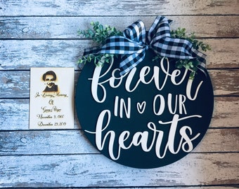 Wooden Remembrance Sign - Etsy
