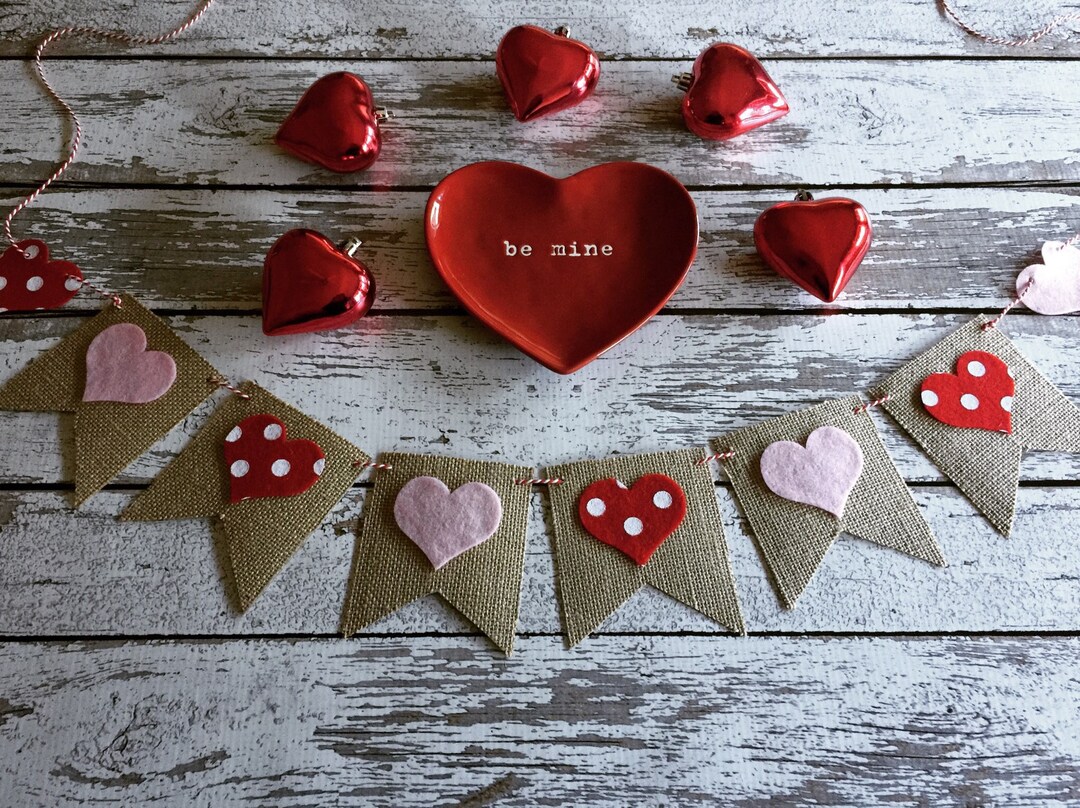 Valentine Banner, Valentine's Day Banner, Love Banner, Holiday Banner ...