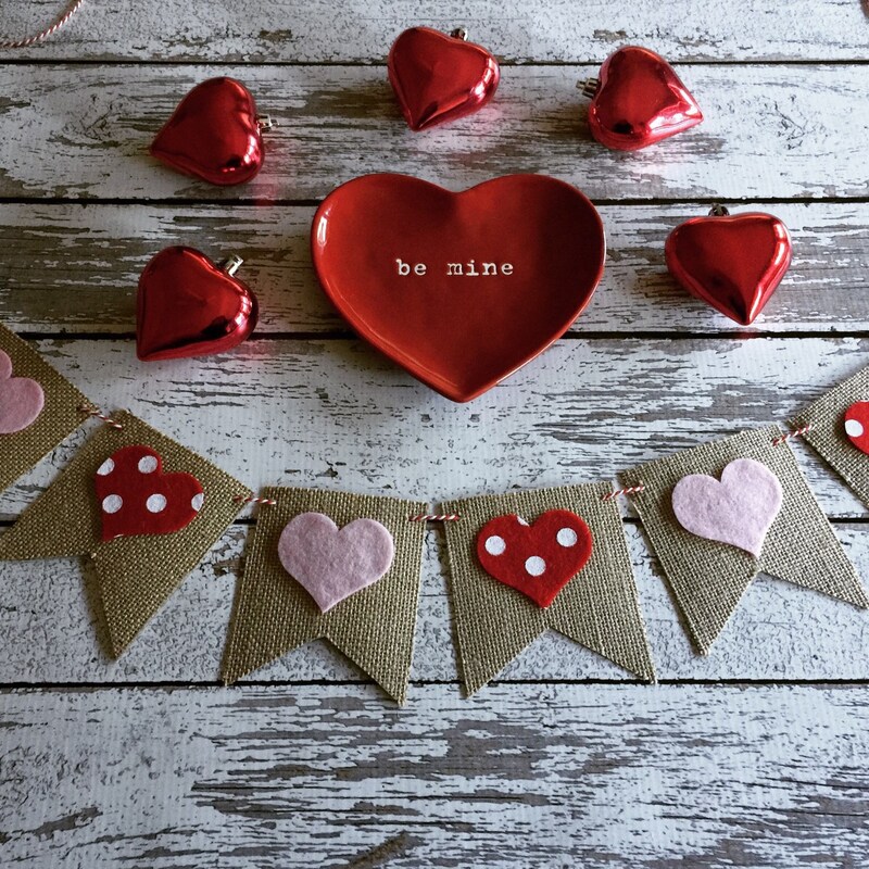 Valentine Banner - Etsy