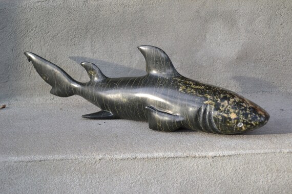 Inuit Carving of a Shark - Etsy