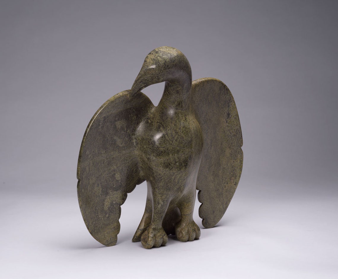 Inuit Carving: Large Cape Dorset Bird - Etsy Canada
