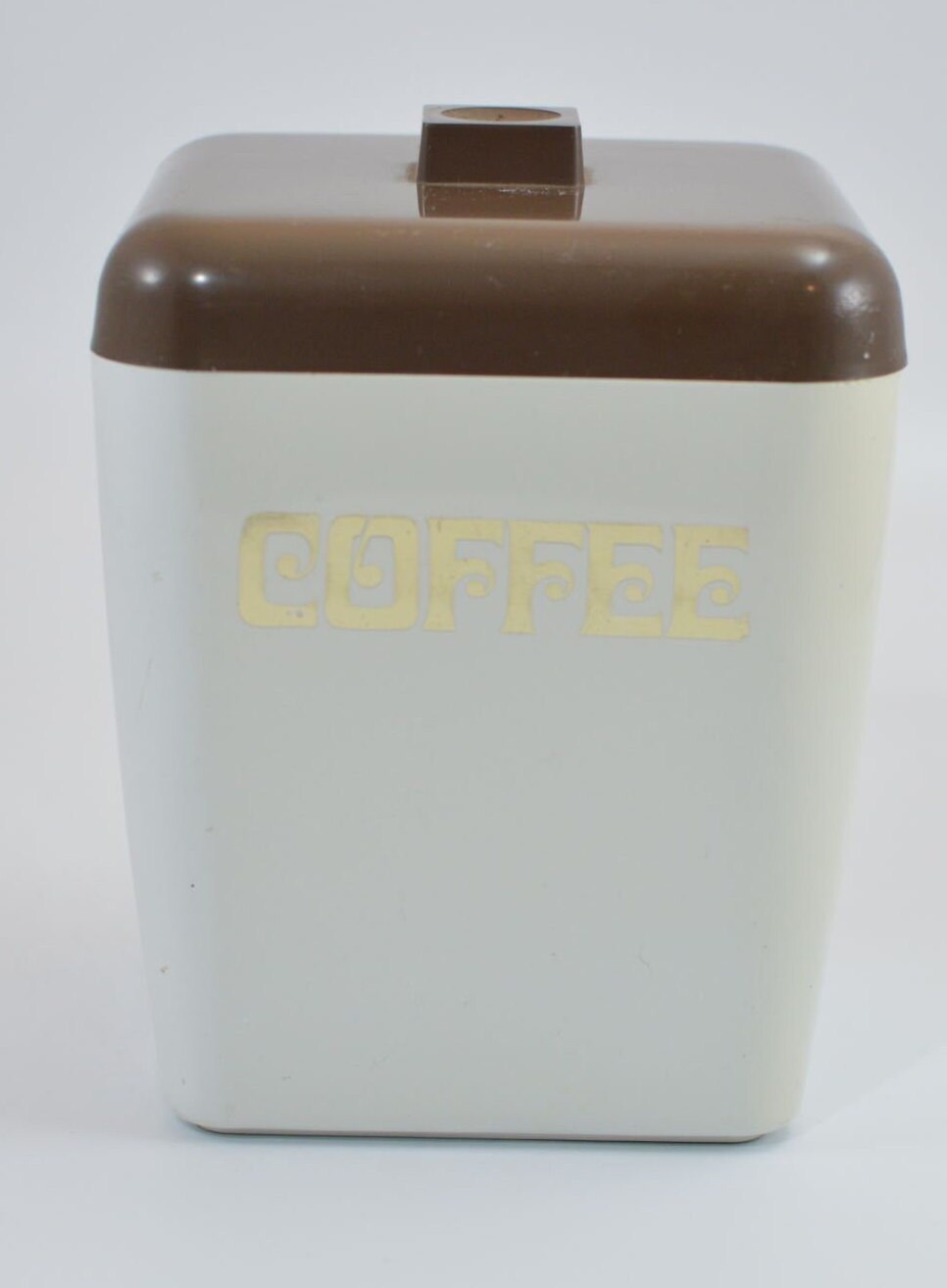 Vintage Plastic Coffee Canister Kitchen Storage - Etsy