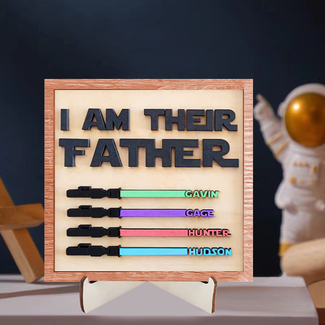 I Am Their Father Sign Personalized Gifts for Dad Custom - Etsy