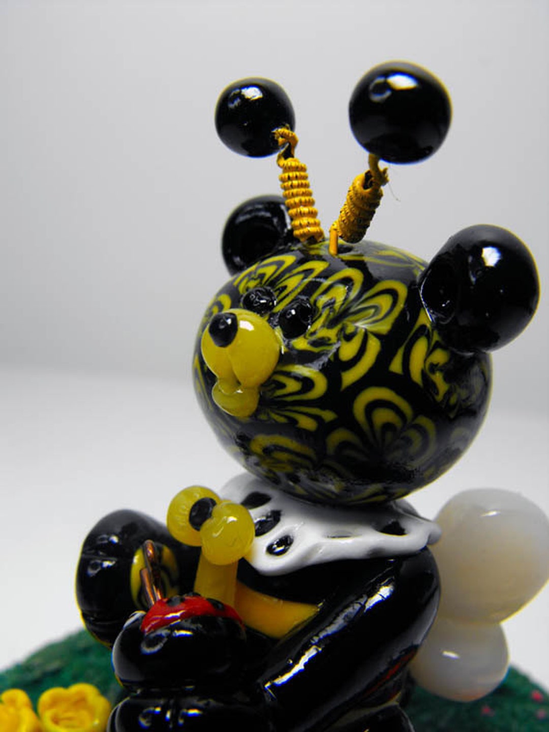 Betty Bumblebee Bear Ooak Hand Sculpted Collectible Bear - Etsy