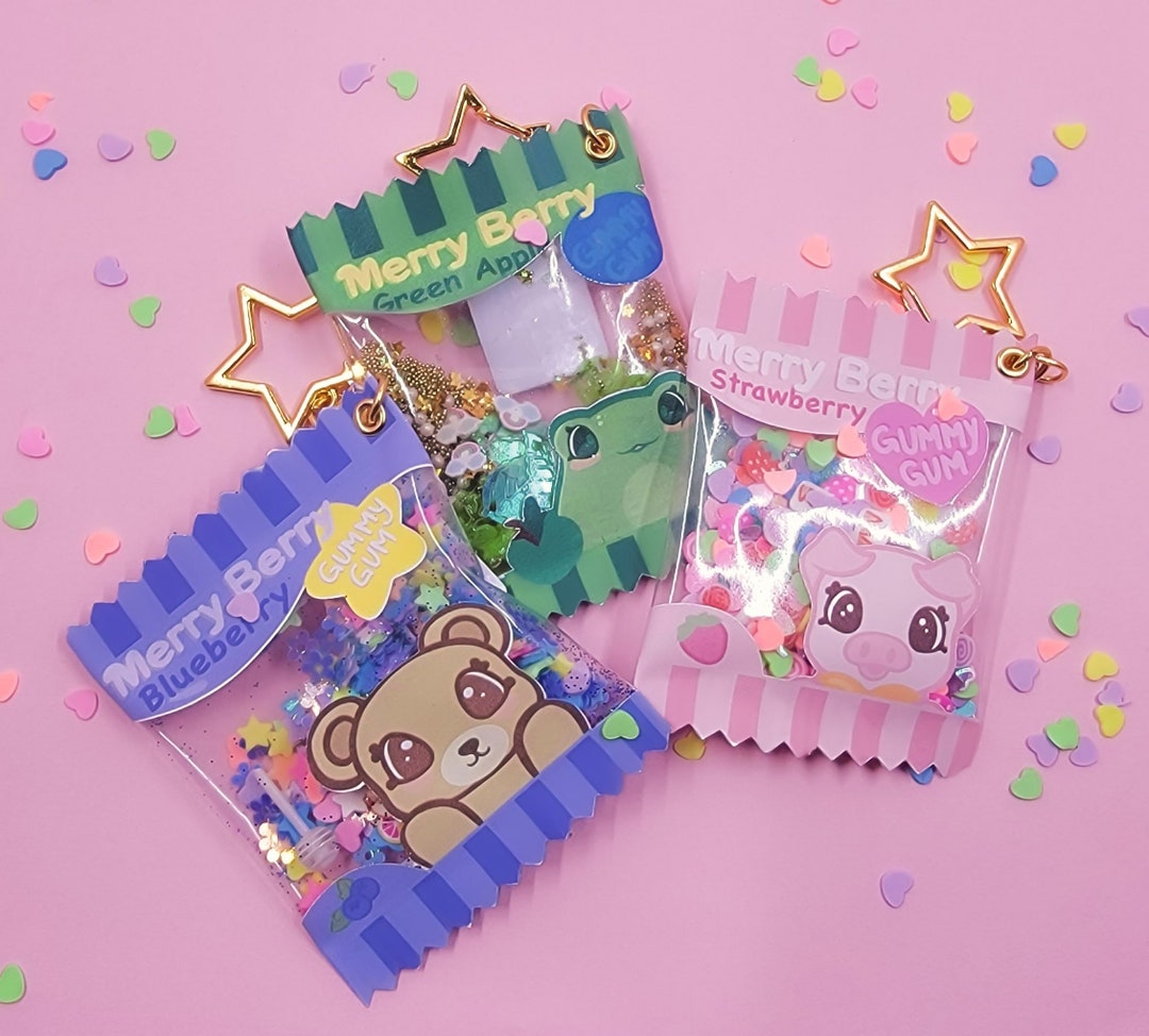 Merry Berry Candy Shaker Keychains - Etsy