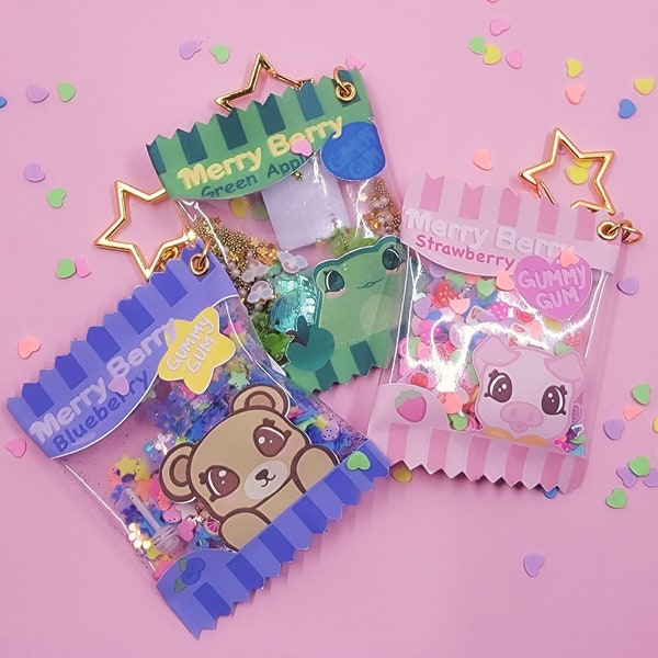 Candy Keychain - Etsy
