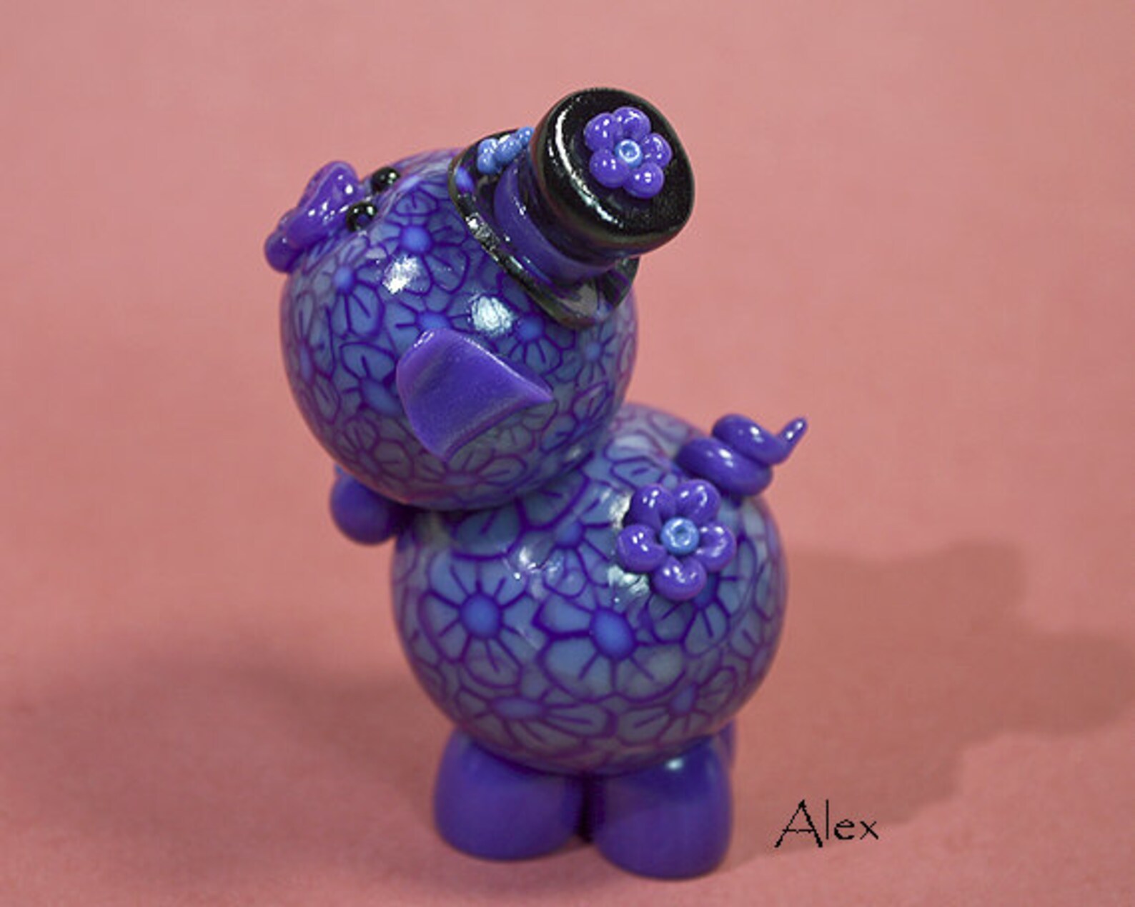 Alex Polymer Clay Piglet - Etsy