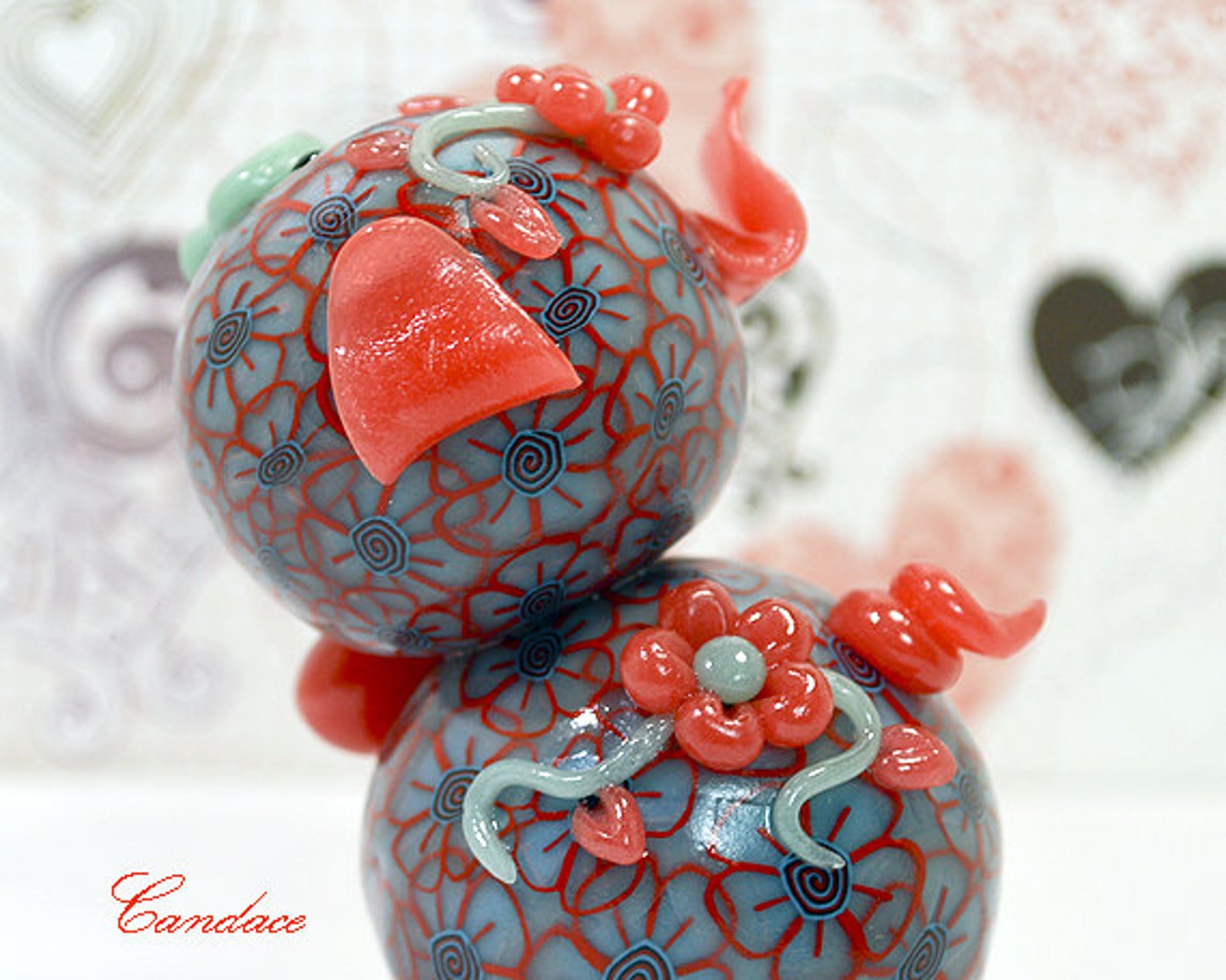 Candace Polymer Clay Piglet - Etsy