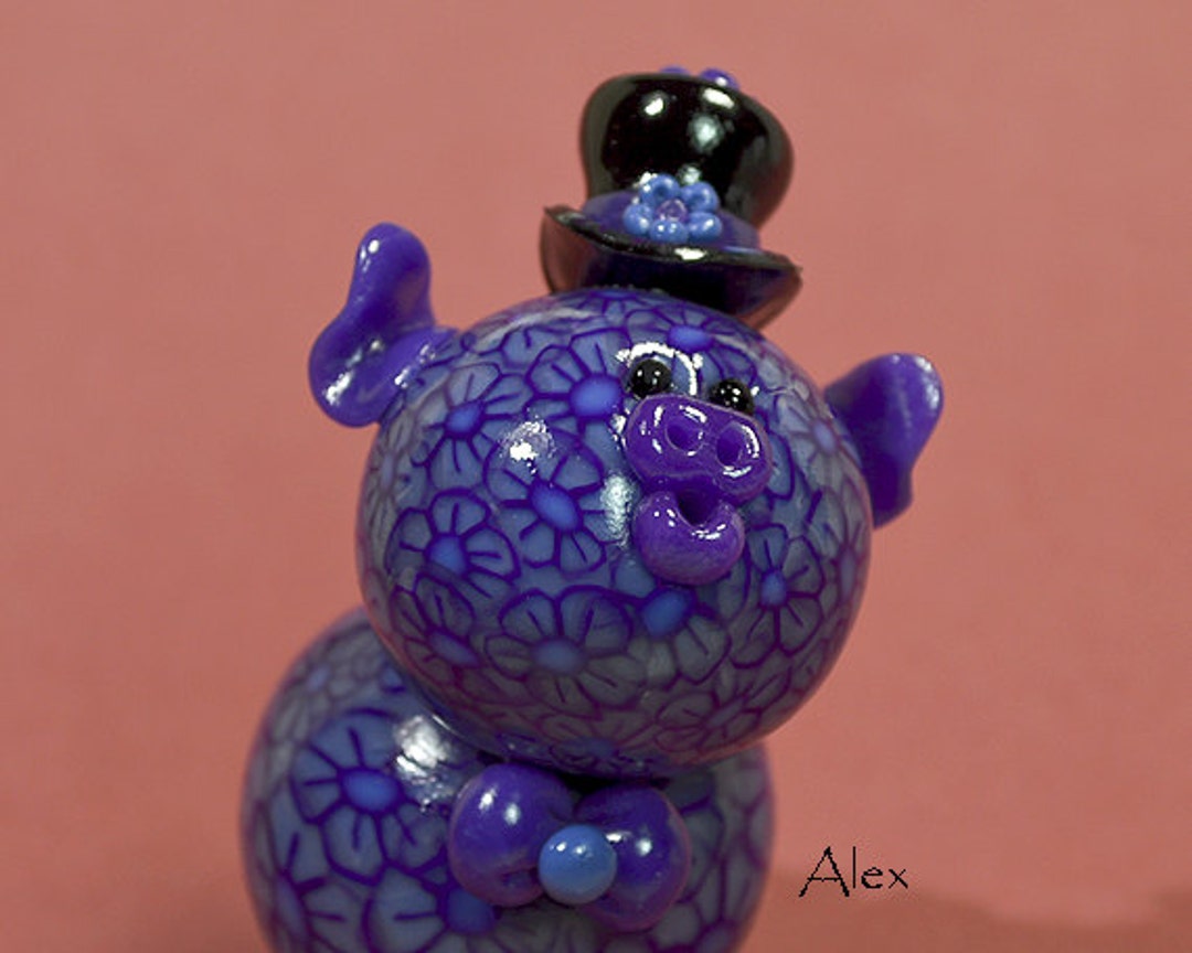 Alex Polymer Clay Piglet - Etsy
