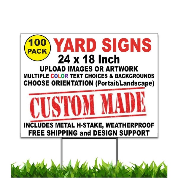 Custom Yard Sign - Etsy