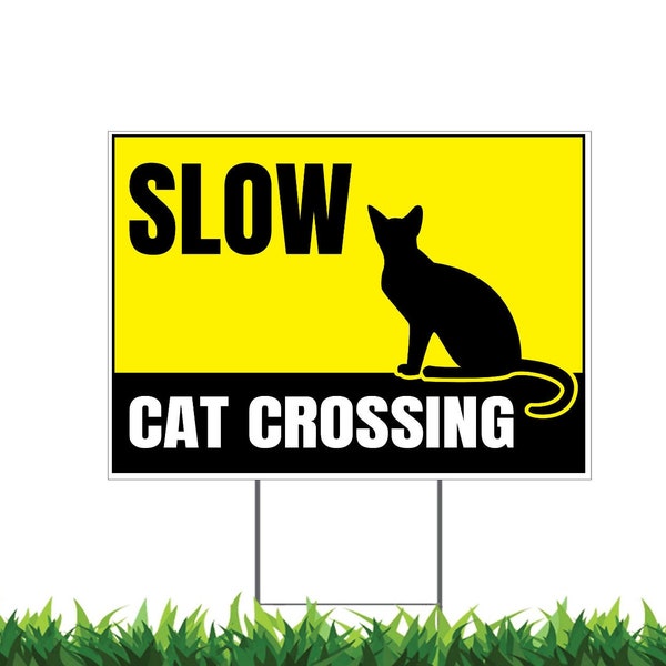 Cat Crossing - Etsy