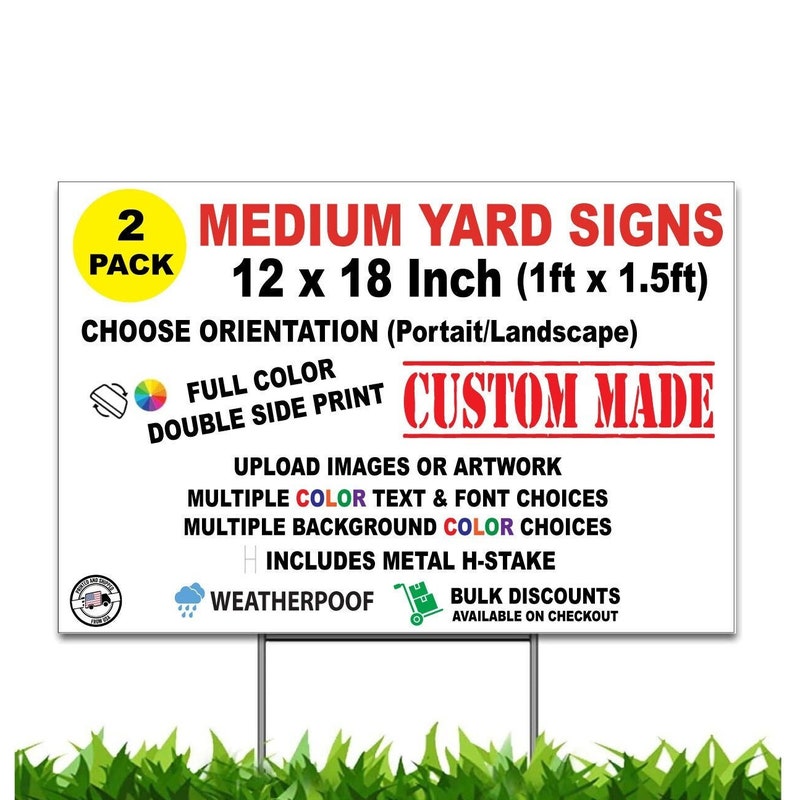 Custom Yard Sign - Etsy