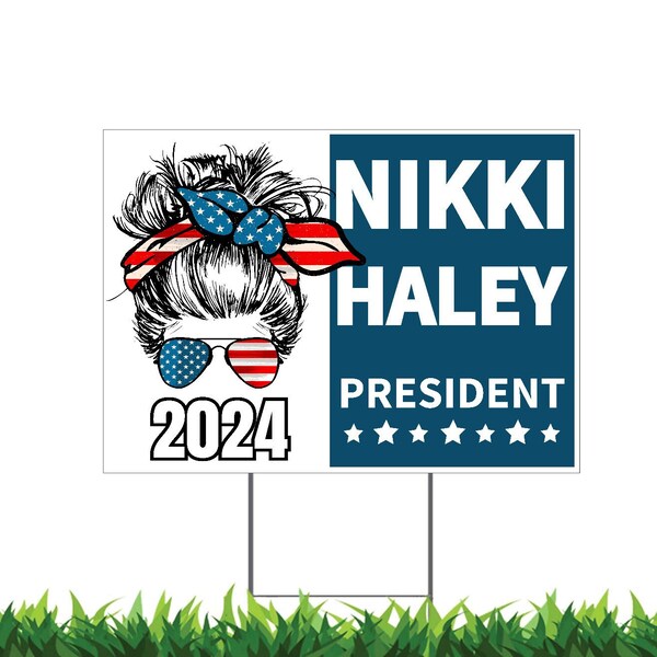 Nikki Haley Yard Sign - Etsy