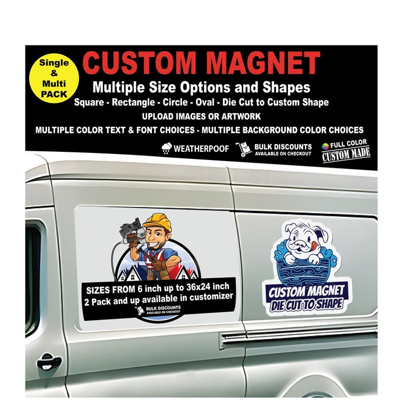 Custom Magnets - Etsy