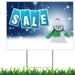 Winter Retail Yard Sign, Weatherproof, Double Sided, H-stake Included ...