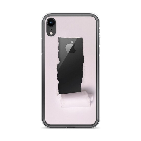 Pink Paper Rip Ripped on Transparent Clear Iphone Case X X/S - Etsy