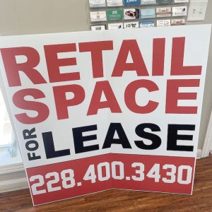 Custom + Personalized Large Yard Sign, 48 X 48 Inch (4ft X 4ft ...