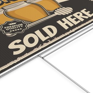 Honey Sold Here Sign, Yard Sign, Printed 2-sided -12x18, 24x18 or 36x24 ...