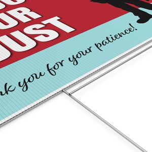 Pardon Our Dust, Under Construction, Remodeling, Yard Sign, Printed 2 ...