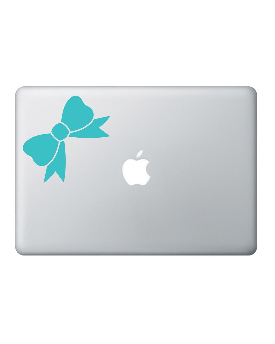Bow MacBook Decal: Multi Color Vinyl Sticker for 11-15" MacBook - Etsy