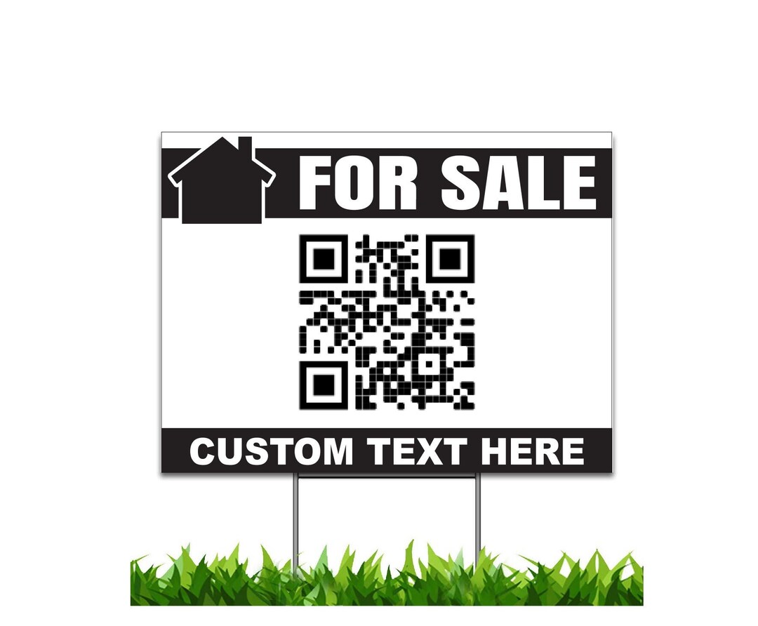 Custom for Sale, Large QR Code Link to Website, Personalized QR Code ...