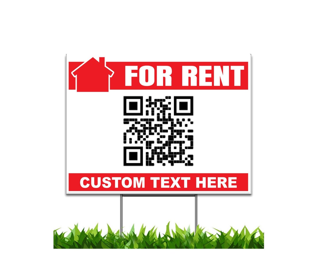 Custom for Rent, Large QR Code Link to Website, Personalized QR Code ...