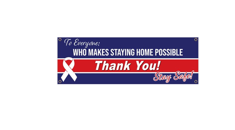 Thank You Stay Safe Health Care First Responders Essential | Etsy