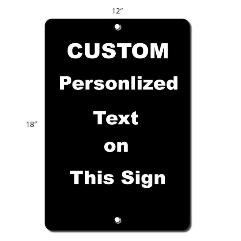 Aluminum Sign - Etsy
