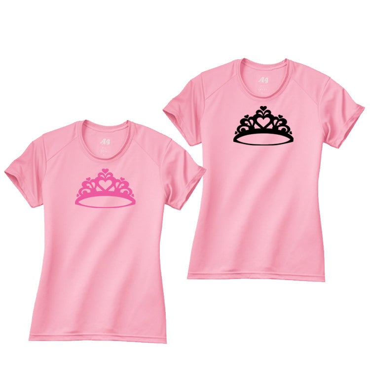 Princess Heart Crown Workout Running Performance Ladies Women - Etsy