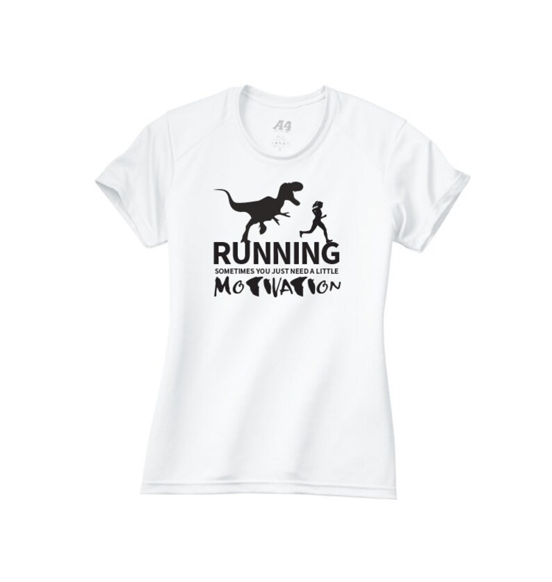T-rex Dinosaur Running Motivation Workout Running Performance | Etsy