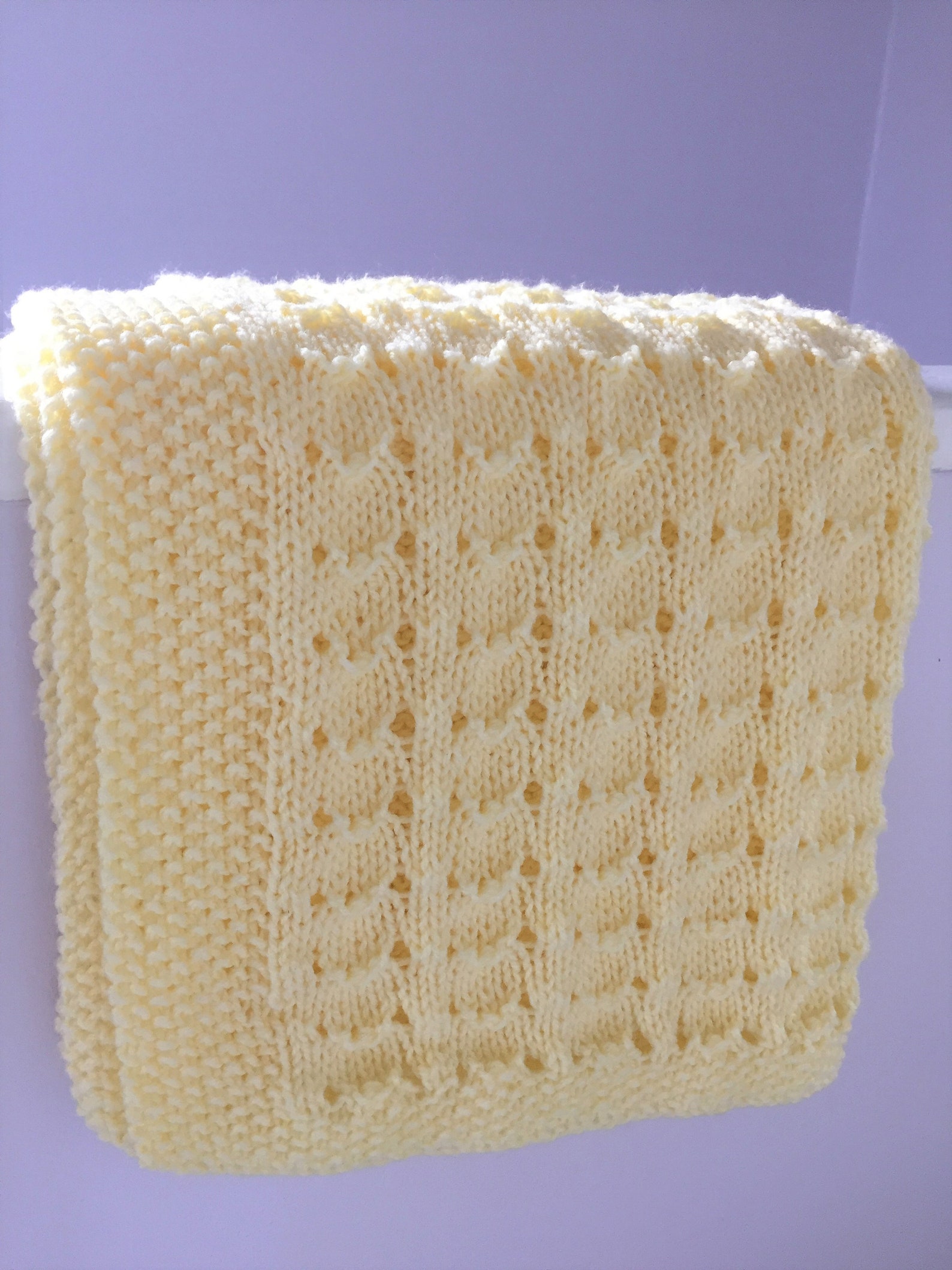 Sea Shells Baby Blanket Knitting Pattern PDF ENGLISH - Etsy Canada